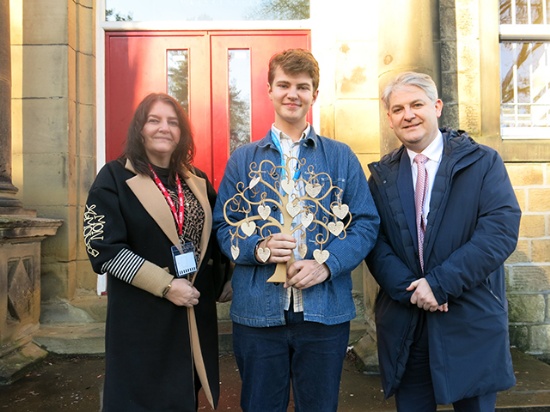 Bingley Grammar School - Send My Friend Students Meet MP Philip Davies