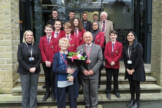 Bingley Grammar School - Arek & Jean Hersh Visit 2023